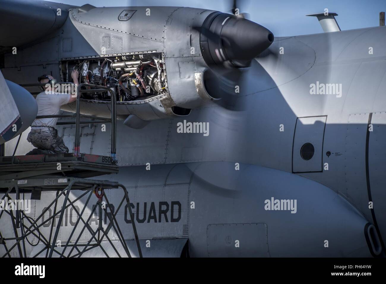 Aircraft engine test stand hi-res stock photography and images - Alamy