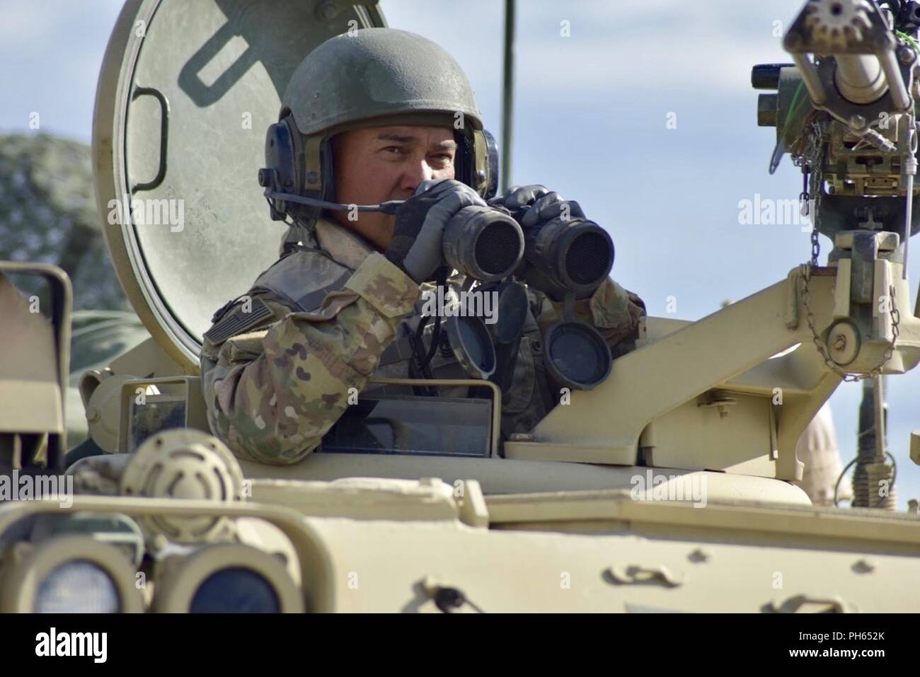 116th cavalry brigade combat team completes xctc hi-res stock ...