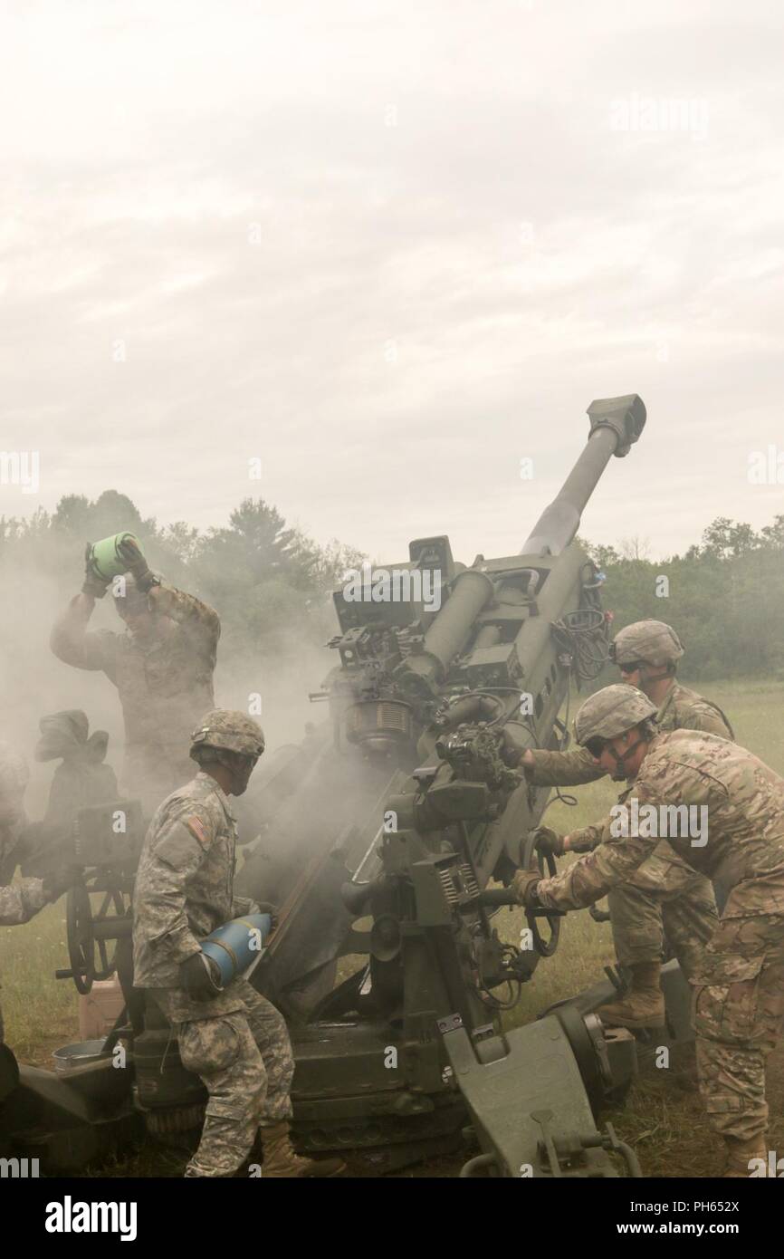 Camp grayling joint maneuver training center hi-res stock photography ...