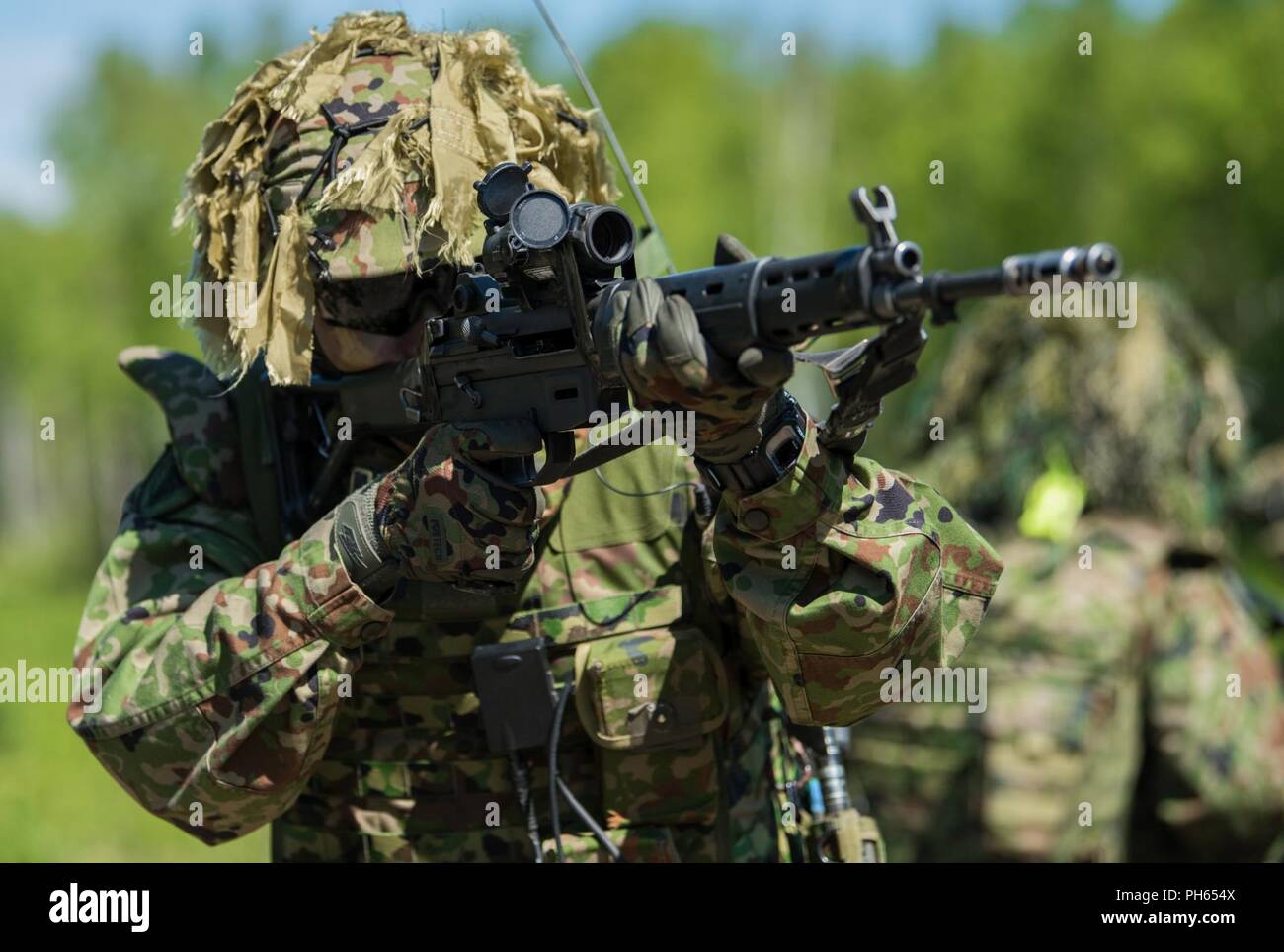 U.S. Army Alaska infantrymen from the 1st Stryker Brigade Combat Team ...