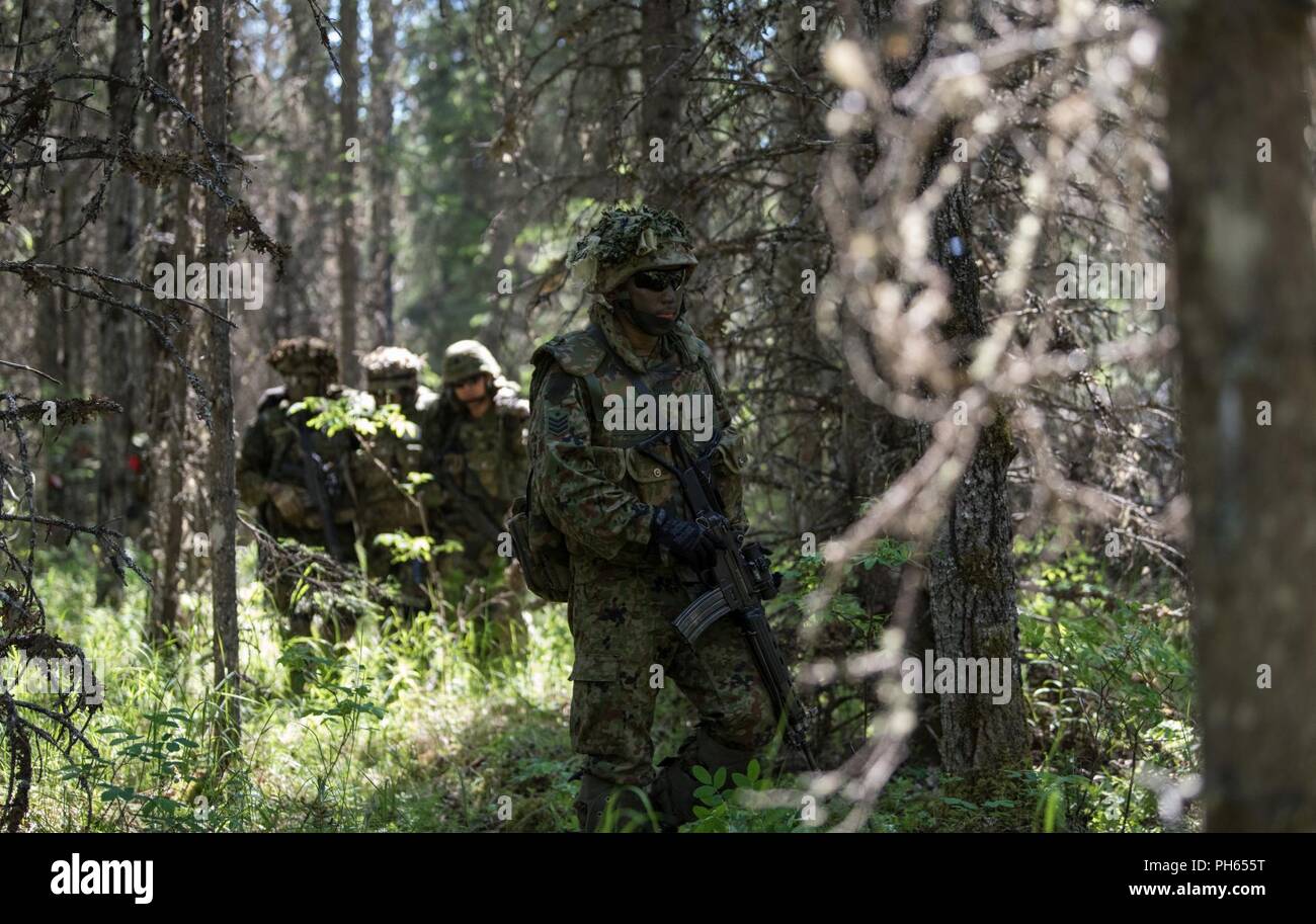 U.S. Army Alaska infantrymen from the 1st Stryker Brigade Combat Team ...