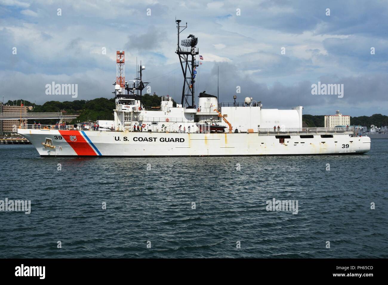 YOKOSUKA, Japan – The U.S. Coast Guard cutter Alex Haley (WMEC 39 ...