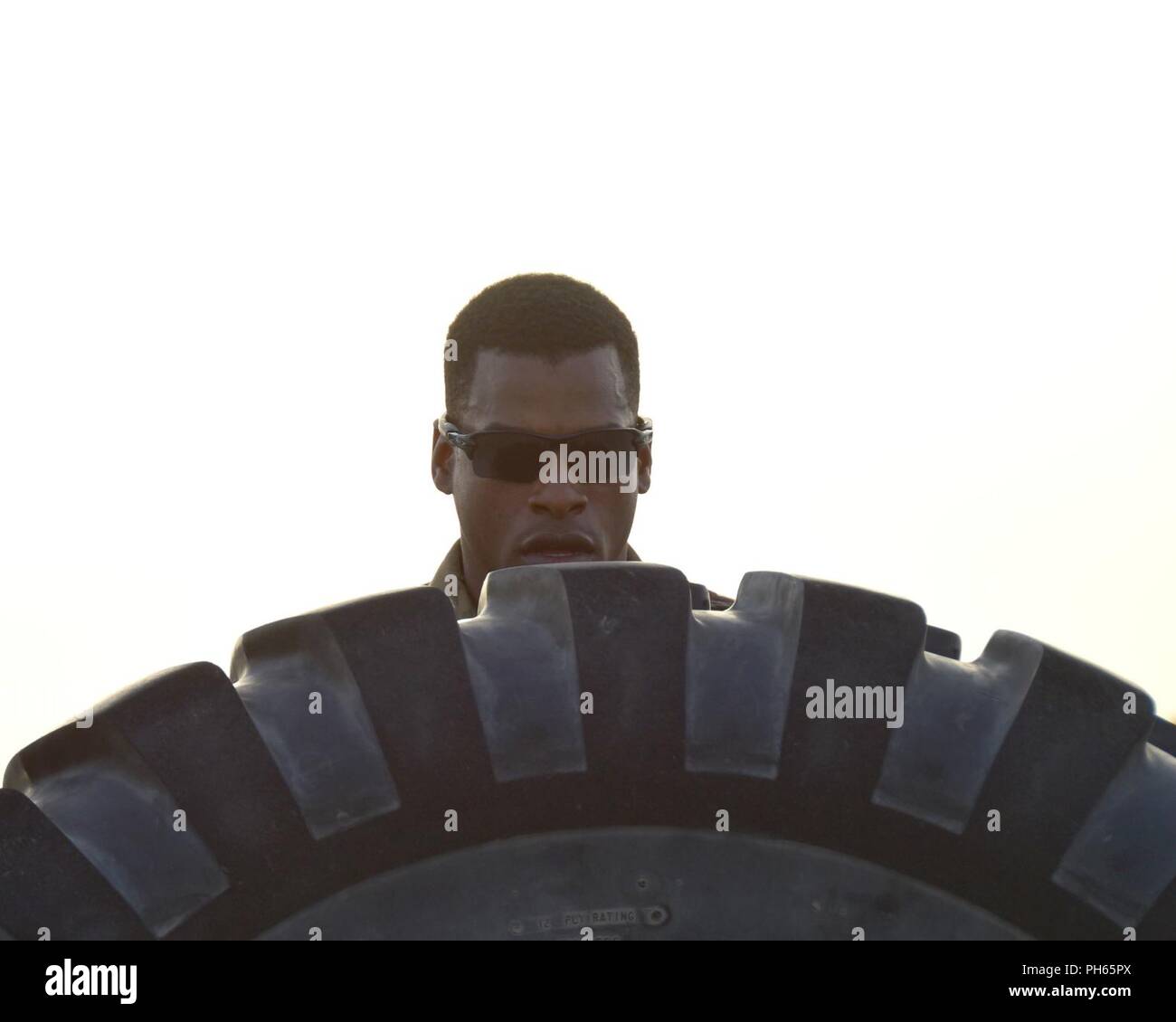 U.S. Army Staff Sgt. Michael Bell, a section sergeant with Headquarters ...