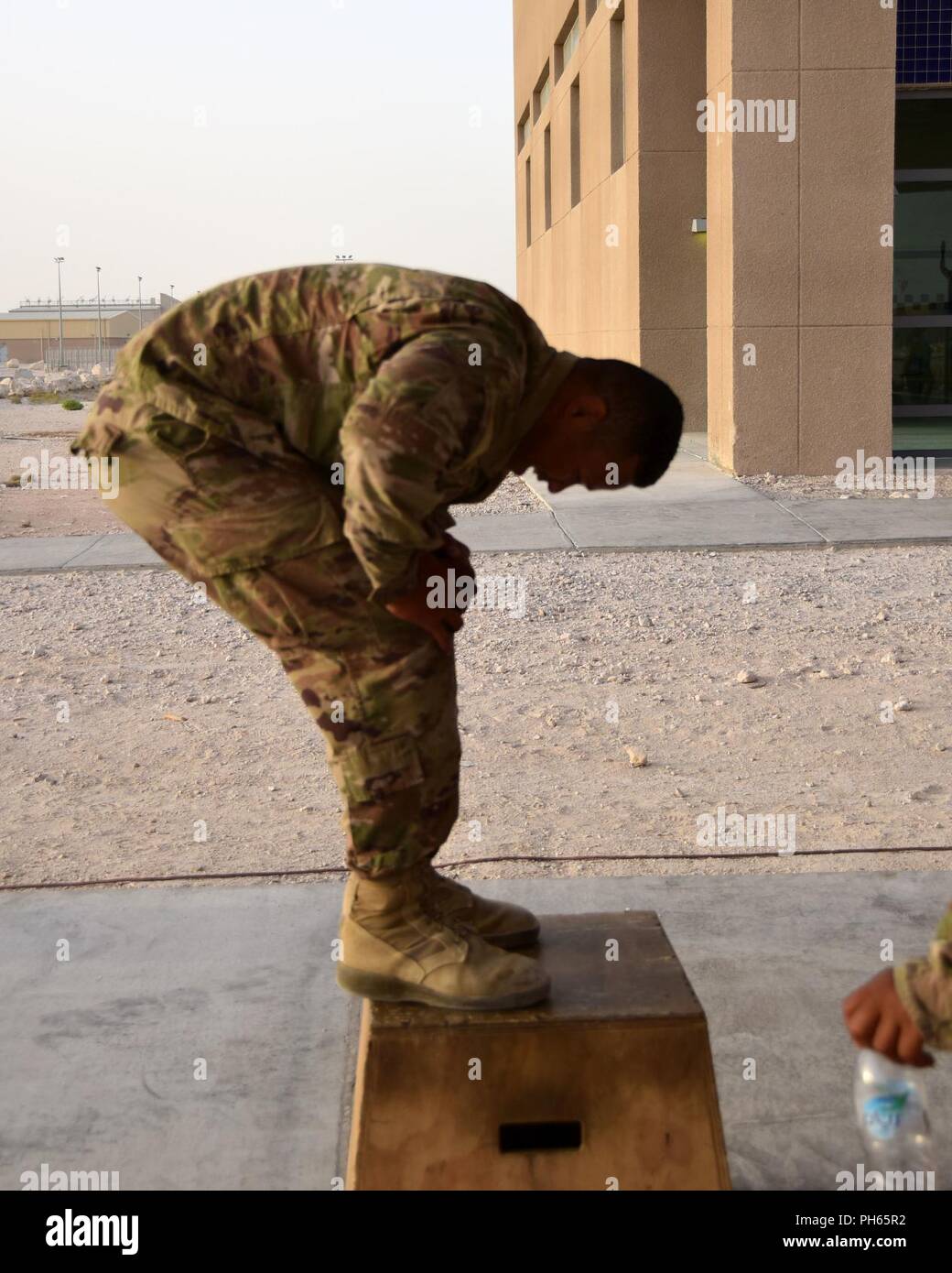 U.S. Army Pfc. Alex Grosvenor, a Delta Battery patriot missile ...