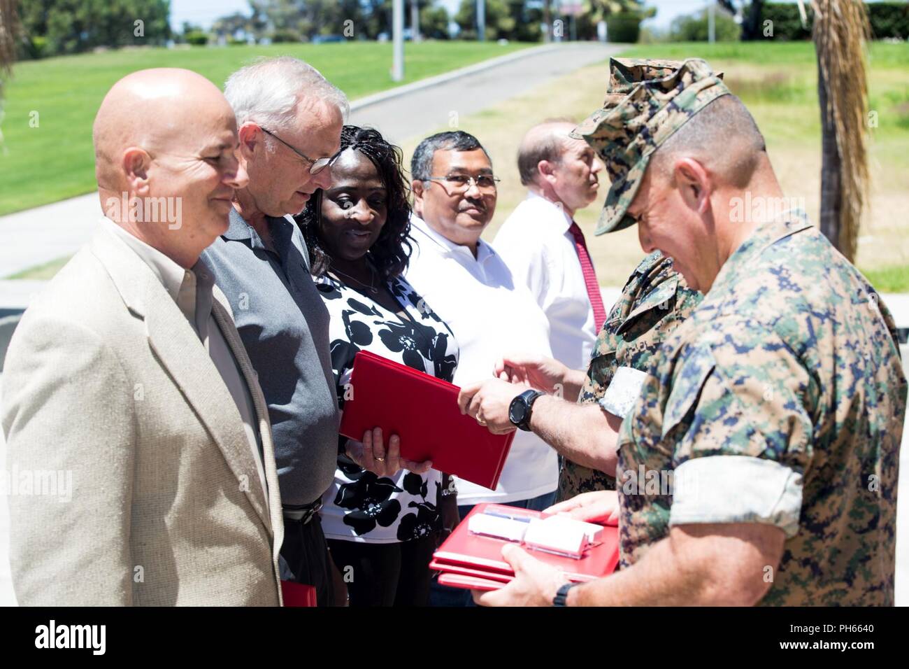 U.S. Marine Corps Brig. Gen. Kevin J. Killea, commanding general ...