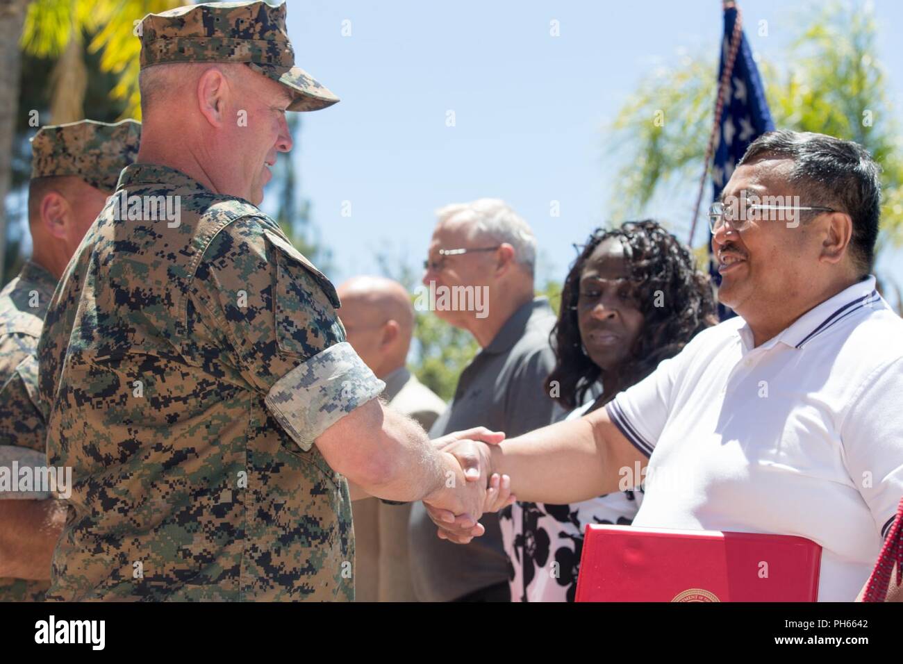 U.S. Marine Corps Brig. Gen. Kevin J. Killea, commanding general ...