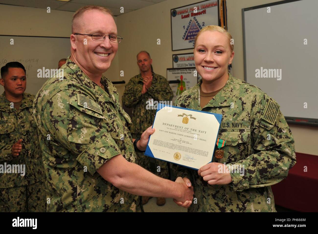 Naval achievement medal hi-res stock photography and images - Alamy