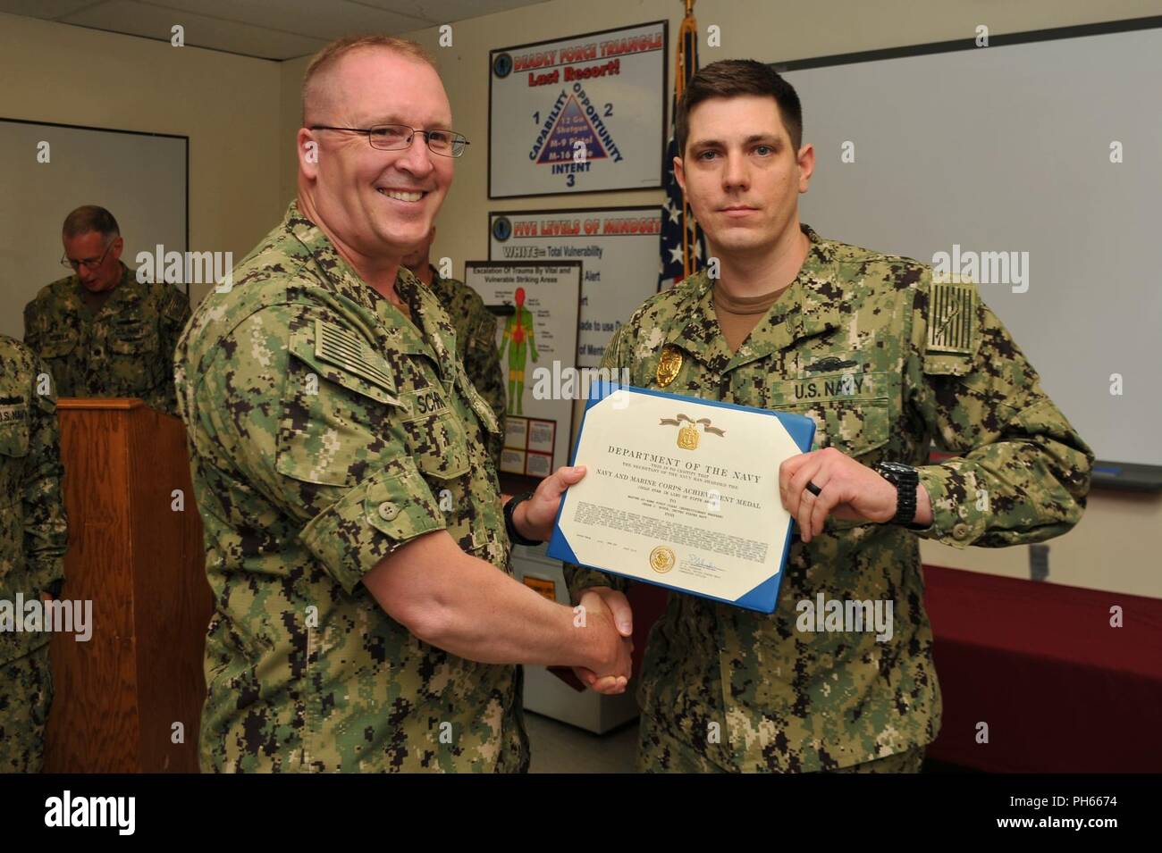 Naval achievement medal hi-res stock photography and images - Alamy
