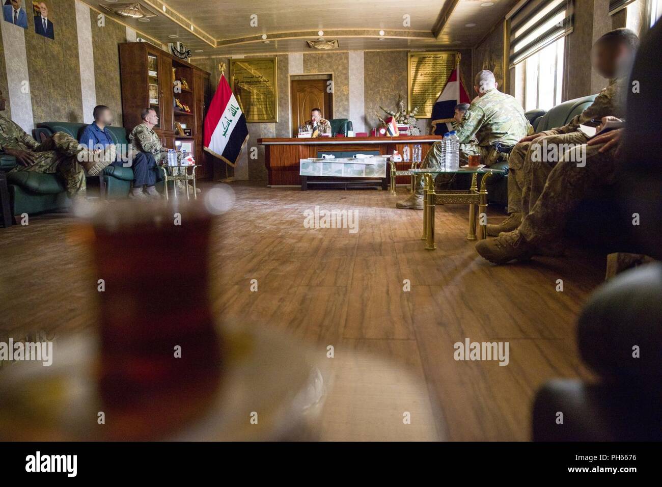 U.S. Army Maj. Gen. Walter Piatt, Deputy Commander of Transition of ...