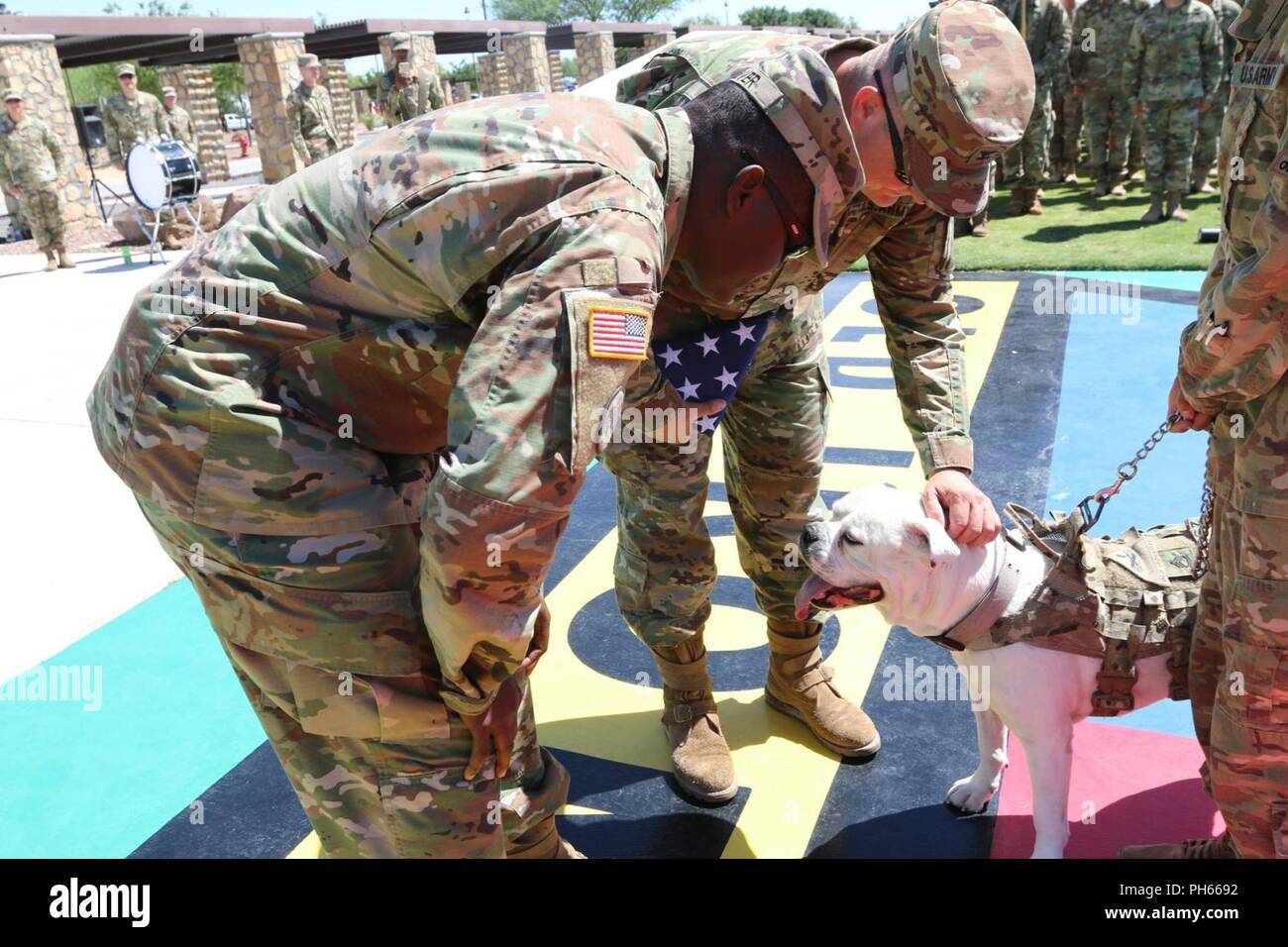 Col. Robert E. Lee Magee, commander, 3rd Armored Brigade Combat Team ...