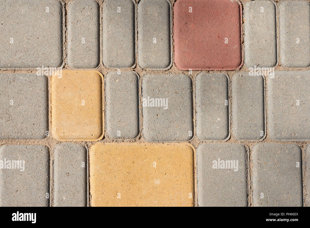 Decorative Gray Rectangular Paving Slabs. Seamless Tileable Texture ...