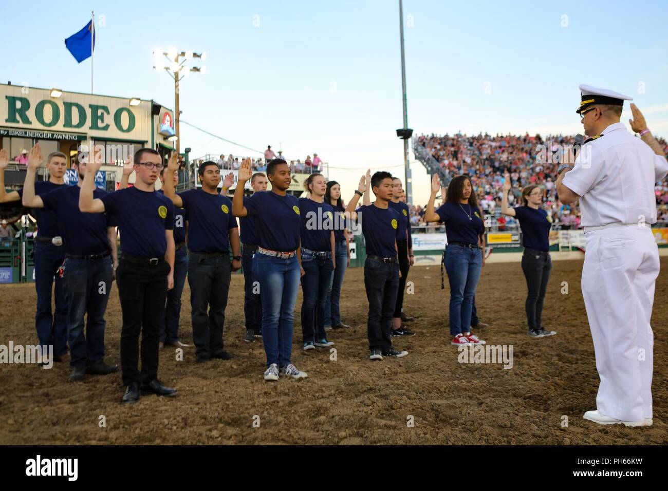 Commander Ryan Heilman, Commanding Officer of the USS Nevada (SSBN 733 ...