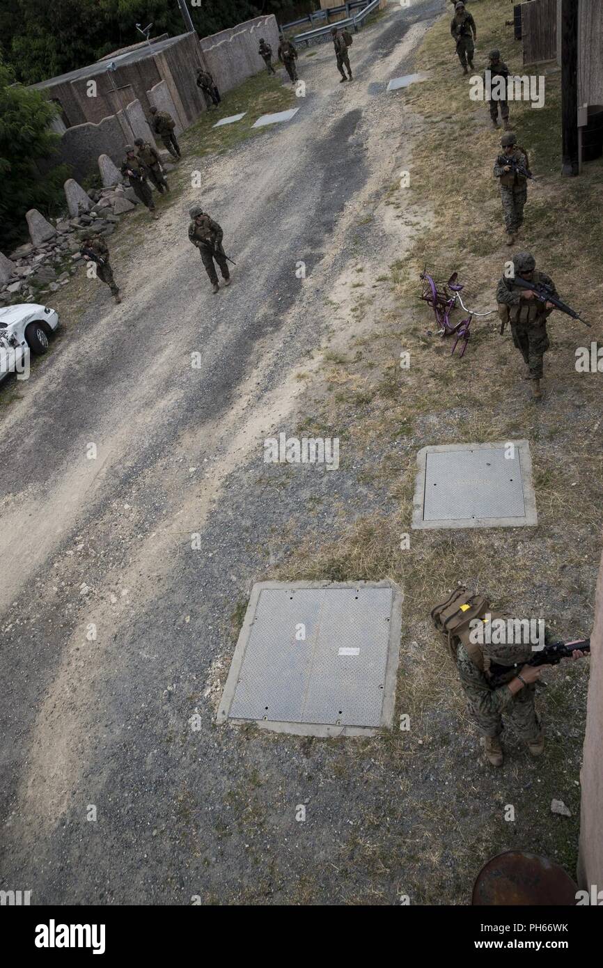 U.S. Marines with 3rd Radio Battalion, III Marine Expeditionary Force ...