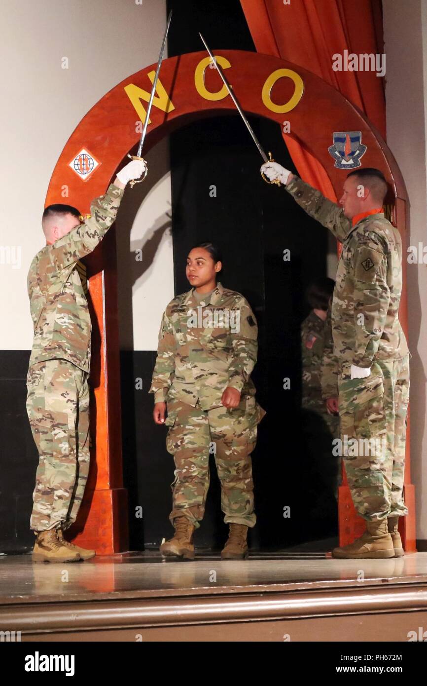 Nco induction ceremony hi-res stock photography and images - Alamy