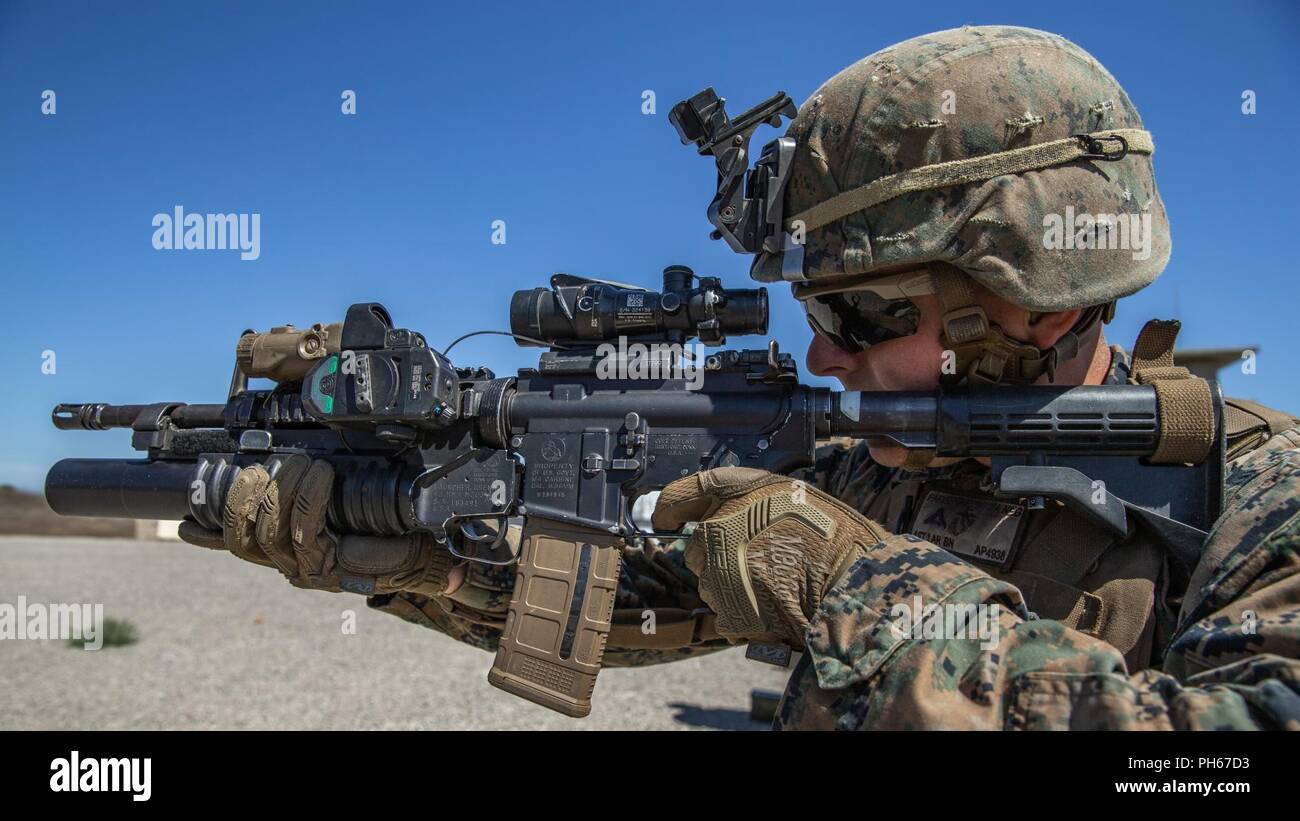 Lance Cpl. Andrew Parish, an infantry rifleman with 1st Light Armored ...