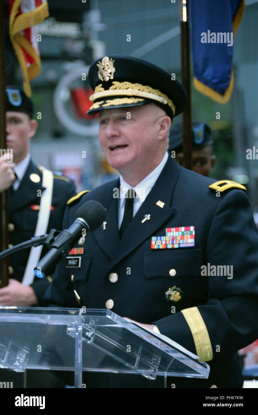 National Guard Senior Chaplain (Brig. Gen.) Kenneth “Ed” Brandt gives ...