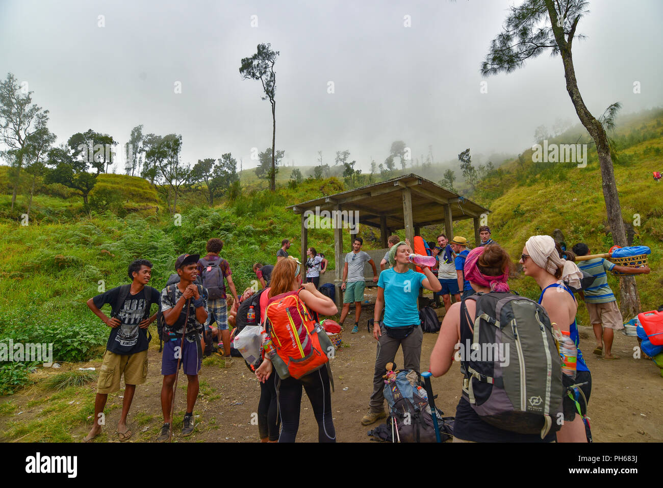 Mount rinjani lombok hi-res stock photography and images - Alamy