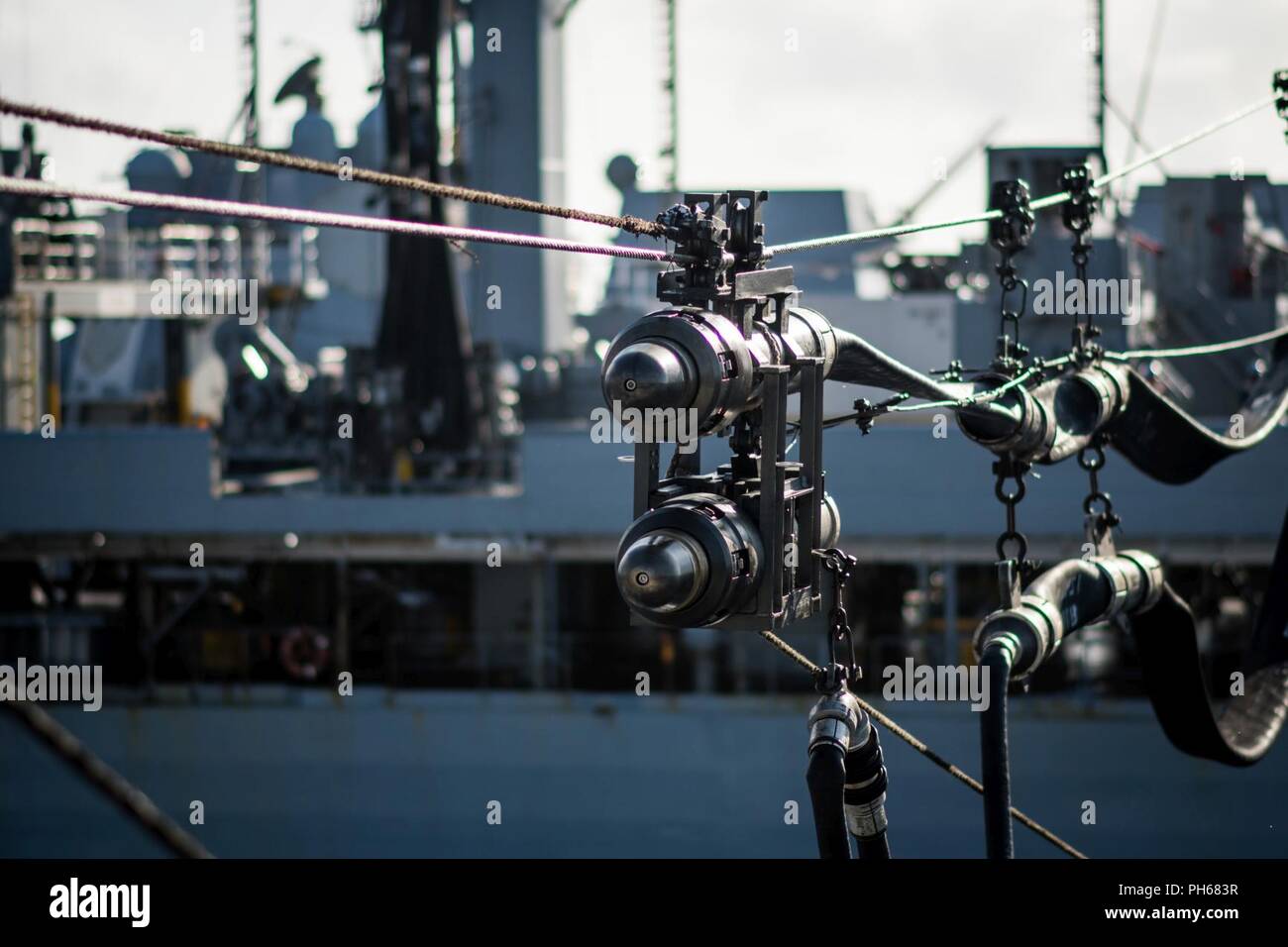 PACIFIC OCEAN (June 28, 2018) – A fuel probe from the fleet ...