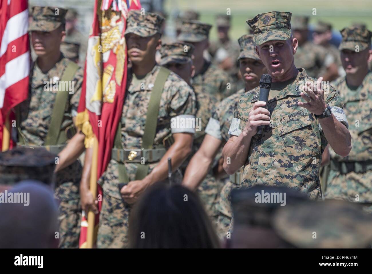 U.S. Marine Corps Maj. Gen. Eric M. Smith, the commanding general for ...