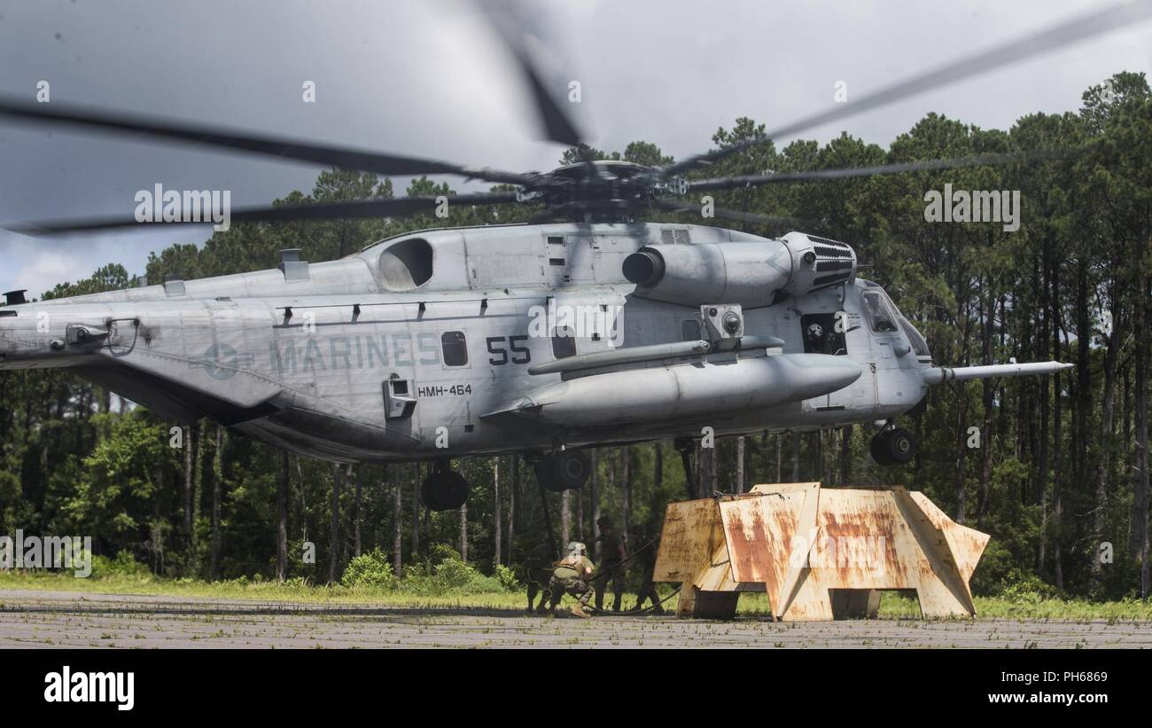 U.S. Marines with 2nd Transportation Support Battalion (TSB), Combat ...