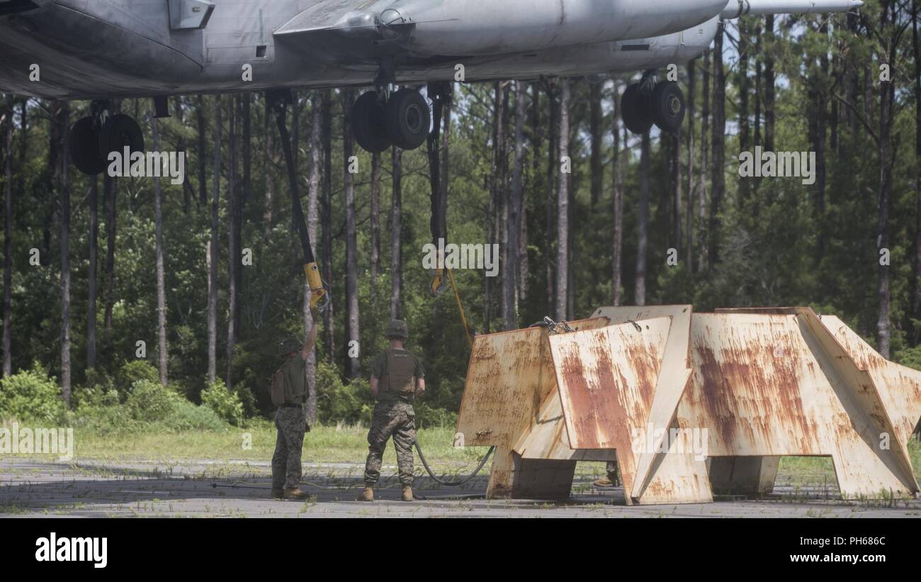 U.S. Marines with 2nd Transportation Support Battalion (TSB), Combat ...