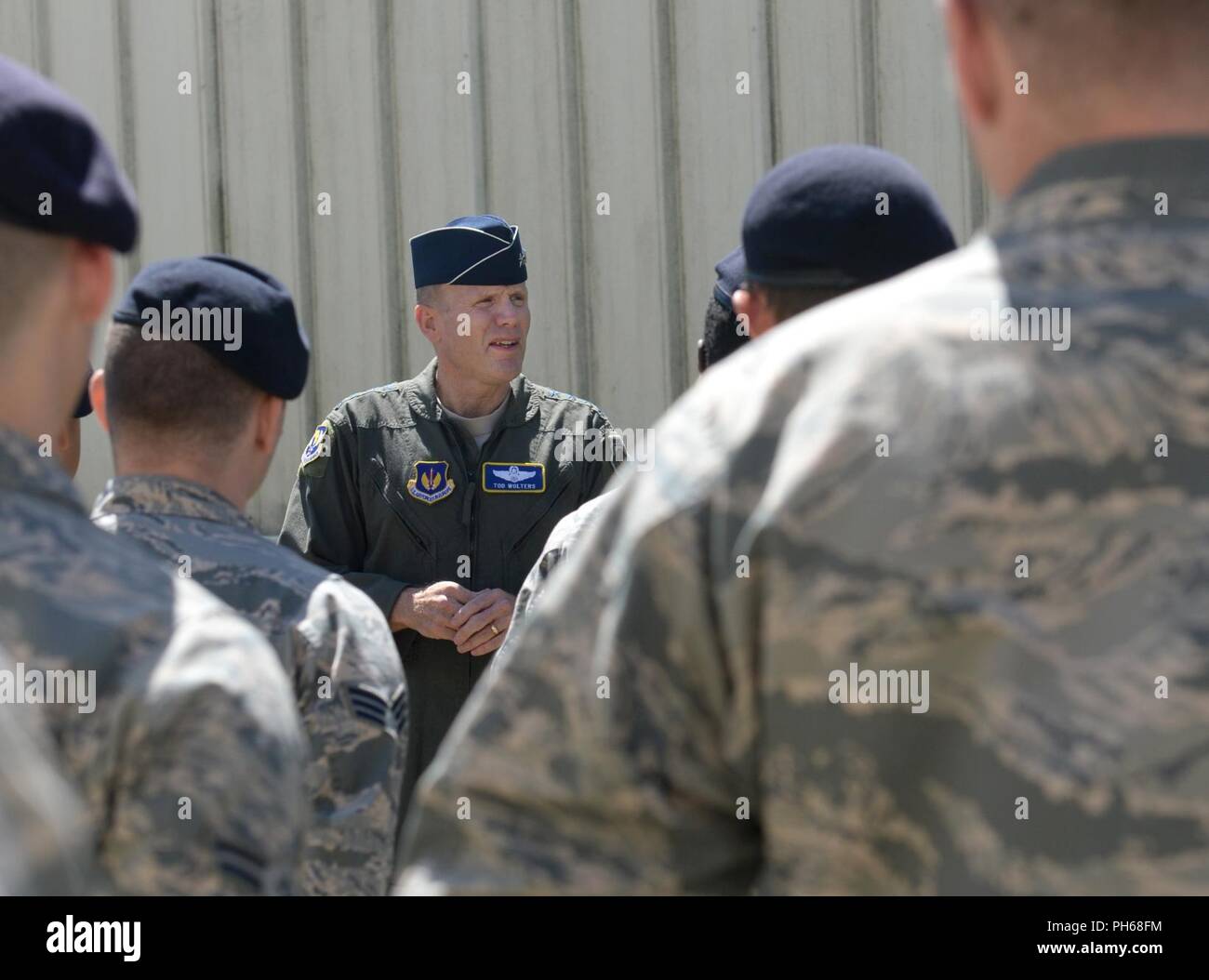 U.S. Air Force Gen. Tod D. Wolters, U.S. Air Forces in Europe and Air ...