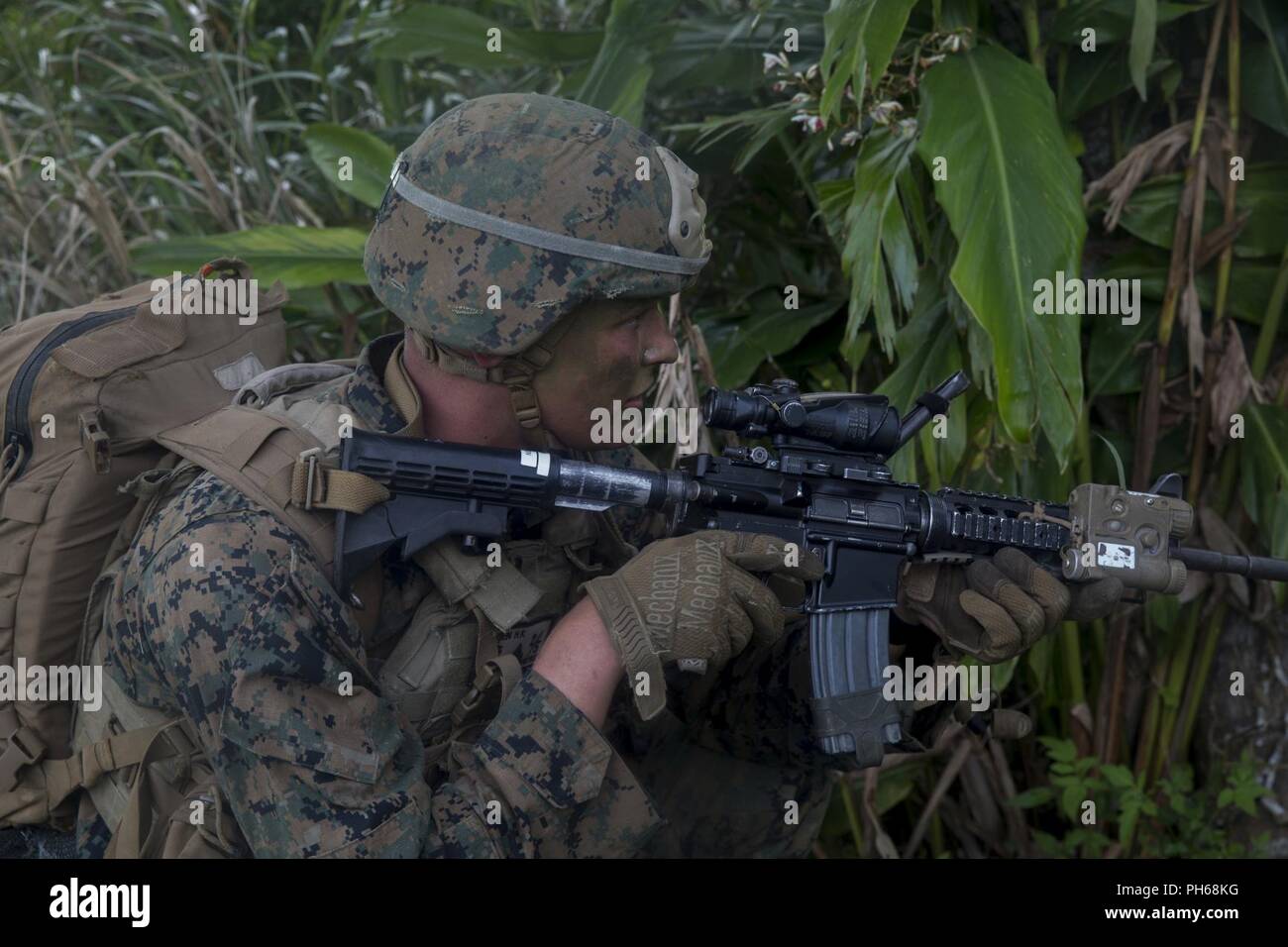 Cpl. Hunter Hansen, a native of Sterling, Colorado and a rifleman with ...