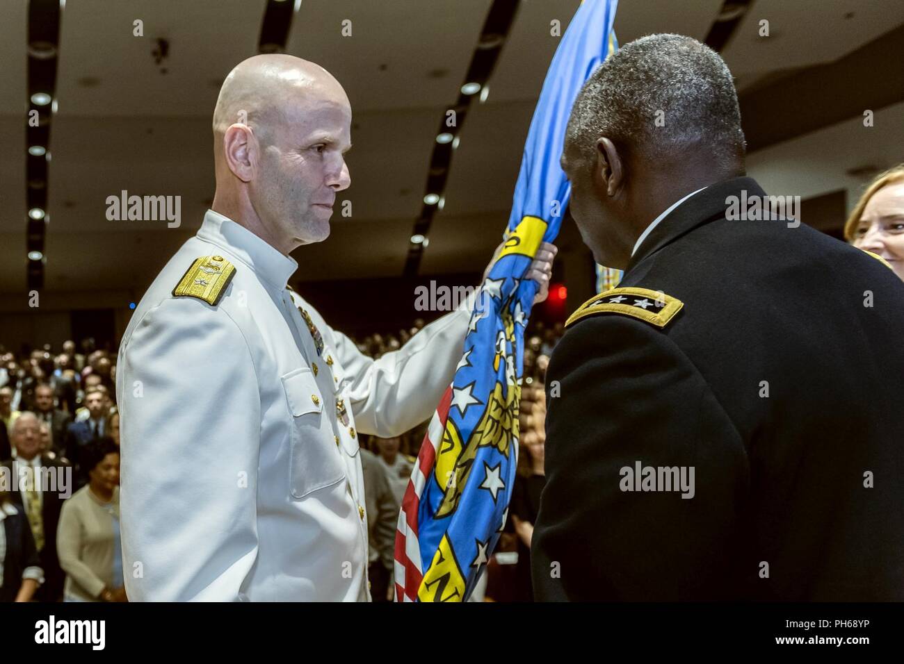 Columbus flag land hi-res stock photography and images - Alamy