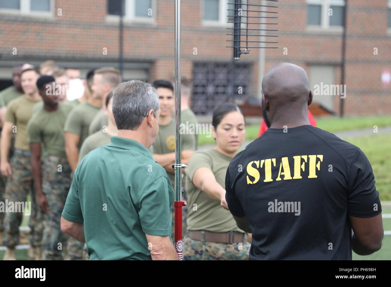 Marines with Marine Barracks Washington D.C., competed in the High ...