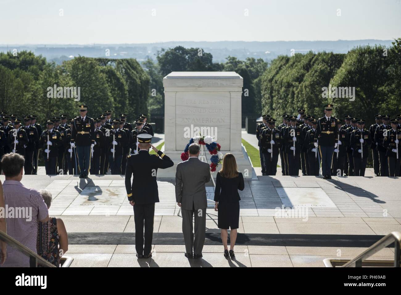 U.S. Army Maj. Gen. Michael Howard (left), commanding general, U.S ...