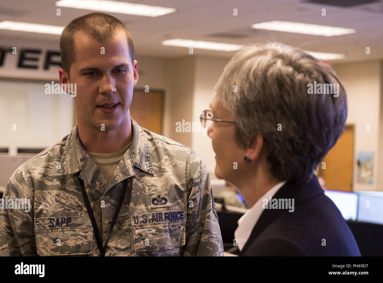 Tech. Sgt. William Sapp, 624th Operations Center command and control ...