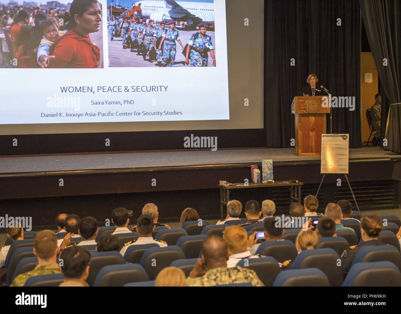 PEARL HARBOR (June 29, 2018) Lynn Simpson, Executive Director, N1 U.S ...