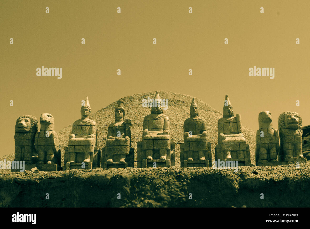 Little model of Example of historical architecture in Turkey Stock ...