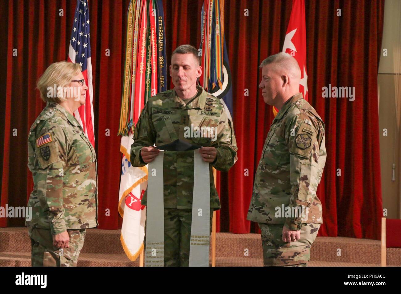 Chaplain (COL) Yvonne C. Hudson, relinquished her role as Senior ...