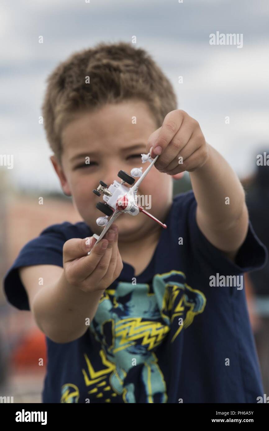 Jacob, 5, son of U.S. Air Force Master Sgt. Christopher Rast, 673d ...