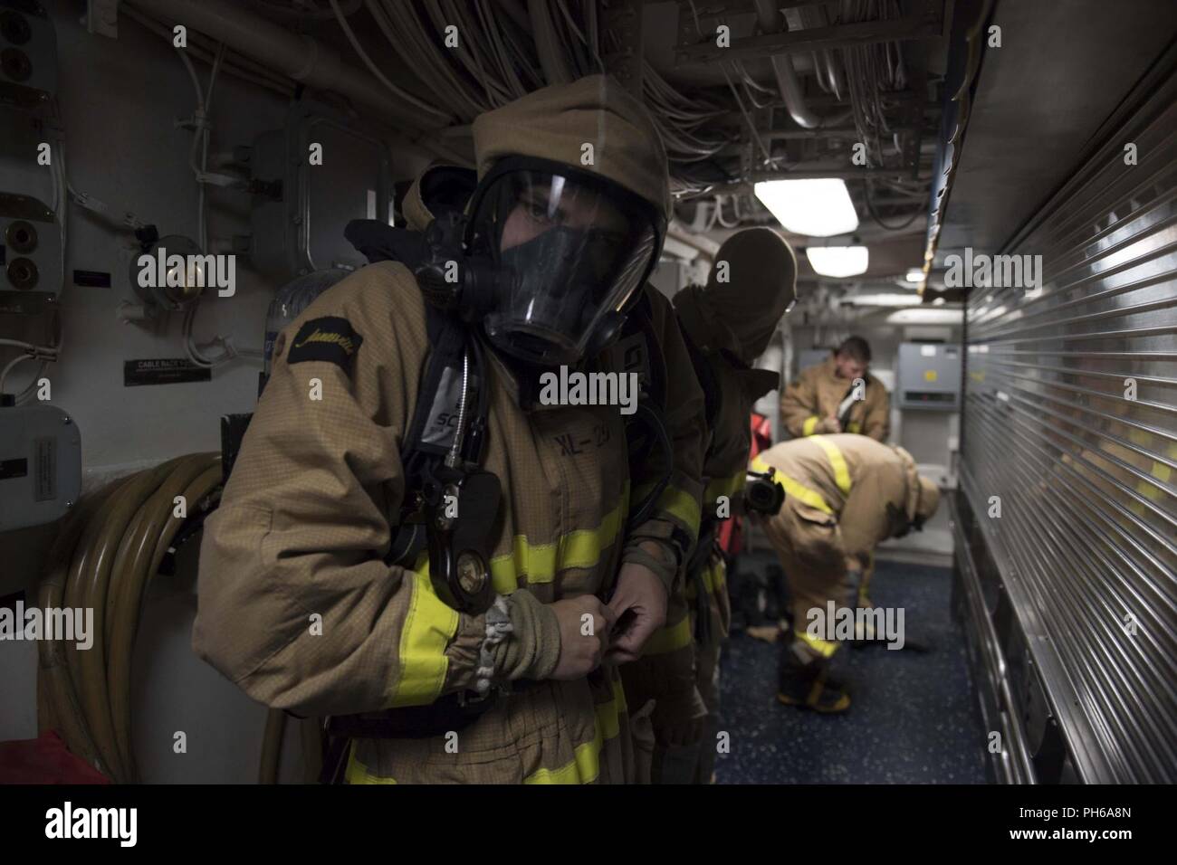 NORWEGIAN SEA (June 25, 2018) Midshipman 3rd Class Phillip Gustafsen ...