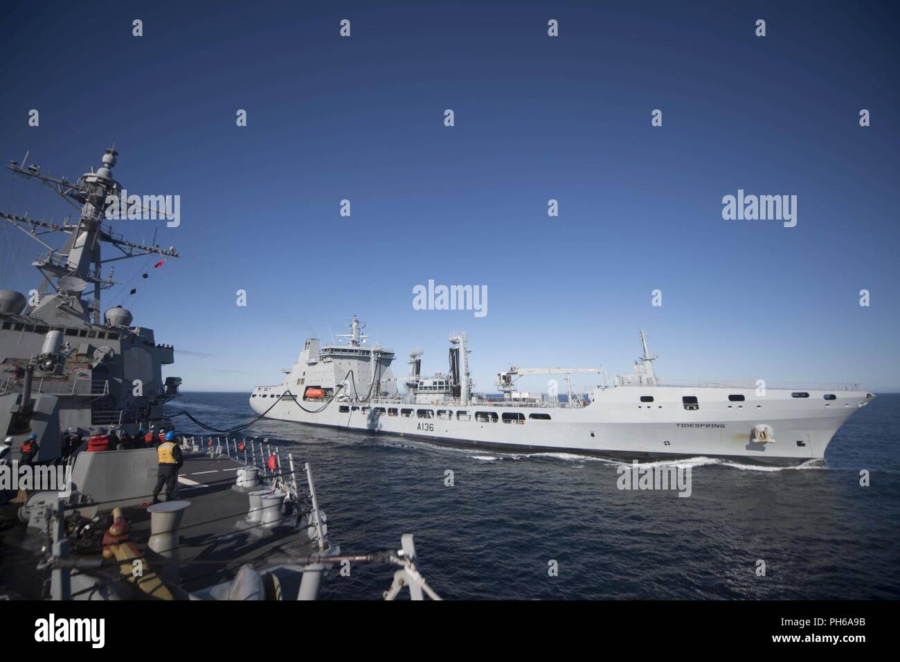 NORWEGIAN SEA (June 28, 2018) The guided-missile destroyer USS Bulkeley ...