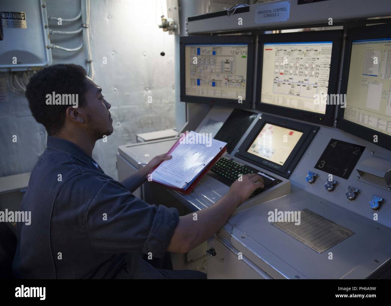 U.S. 5TH FLEET AREA OF OPERATIONS (June 28, 2018) Gas Turbine Systems ...