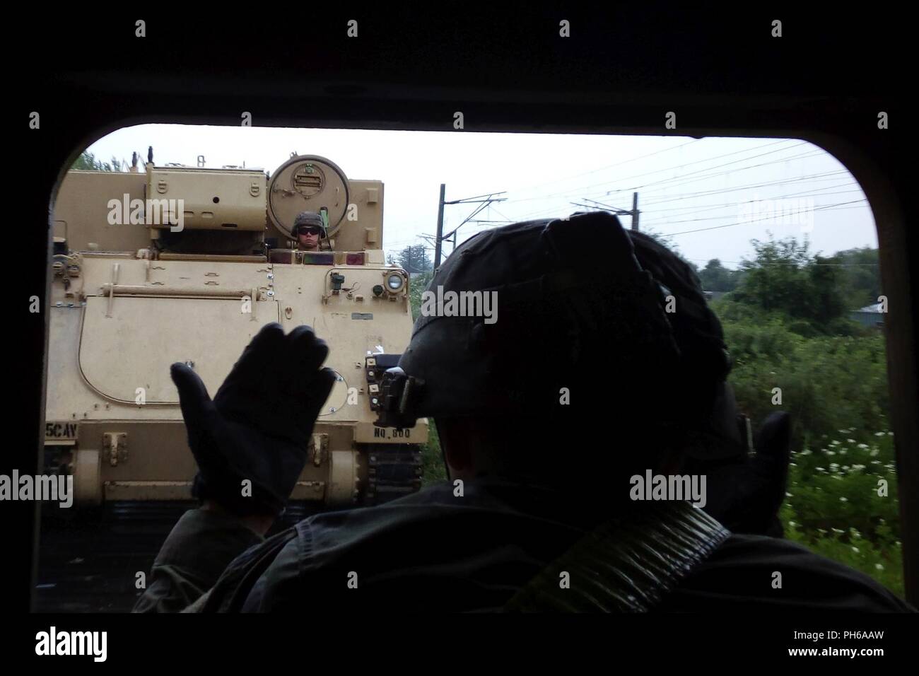 Bradley fighting vehicle inside hi-res stock photography and images - Alamy