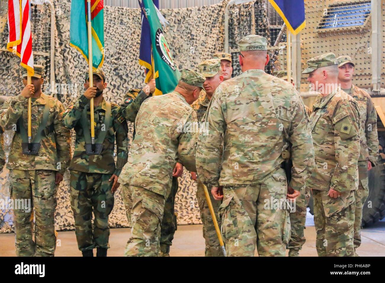 KANDAHAR AIRFIELD, Afghanistan (June 30, 2018) -- U.S. Army Brig. Gen ...