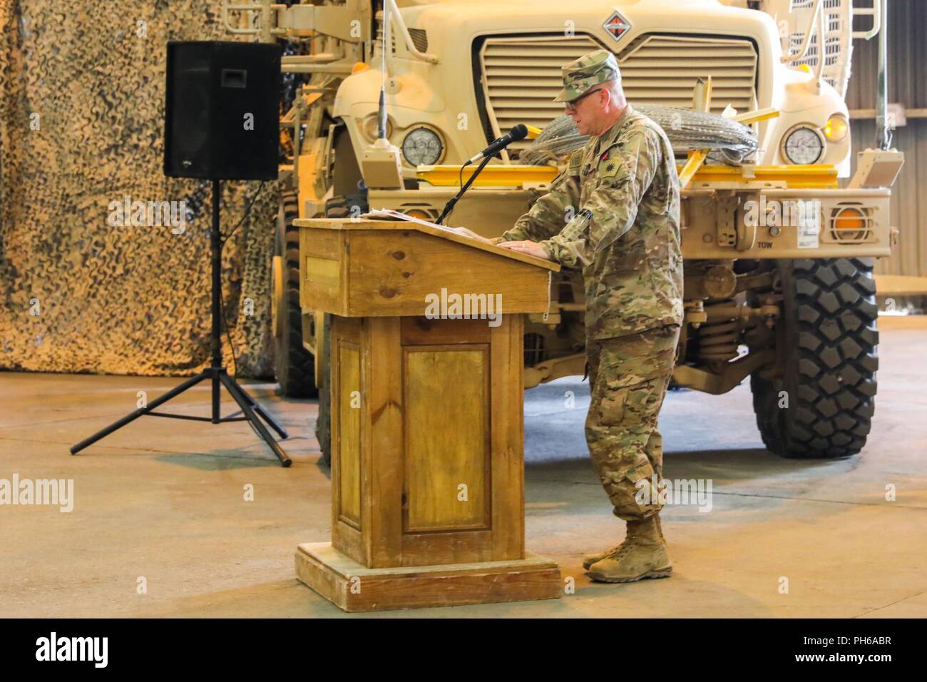 KANDAHAR AIRFIELD, Afghanistan (June 30, 2018) -- U.S. Army Brig. Gen ...