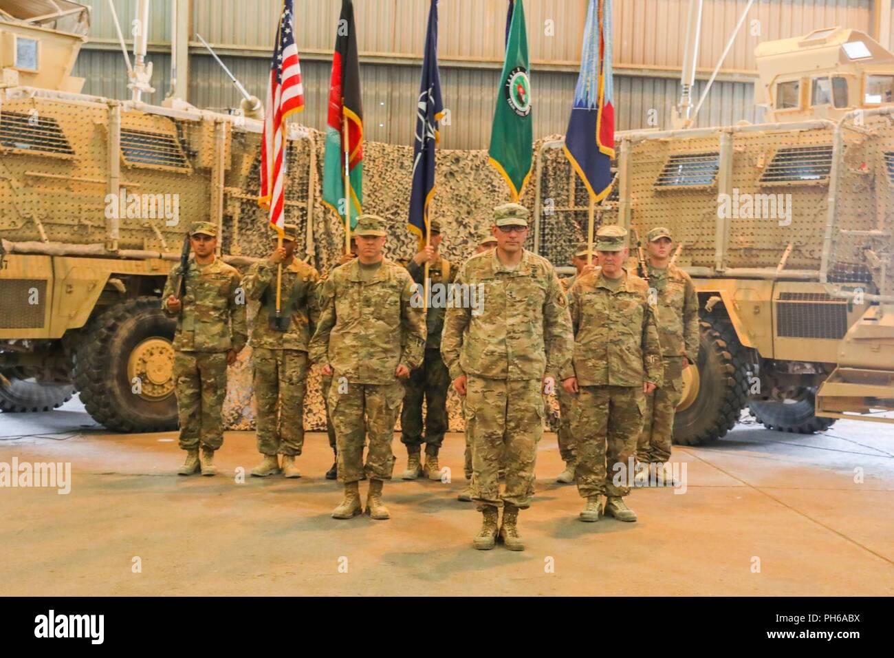 KANDAHAR AIRFIELD, Afghanistan (June 30, 2018) -- U.S. Army Brig. Gen ...
