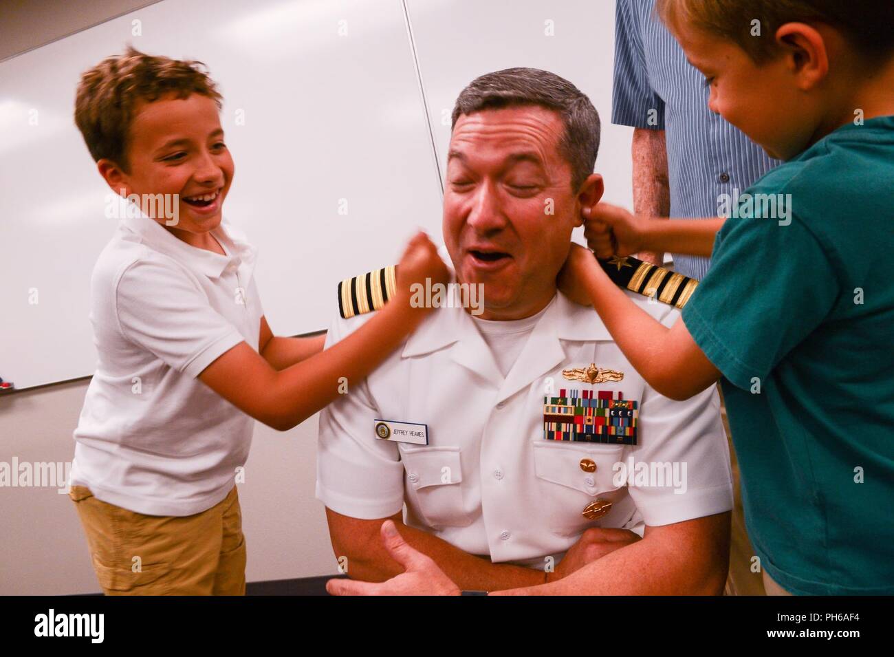 SAN DIEGO (June 29, 2018) Capt. Jeff Heames, director of operations and ...