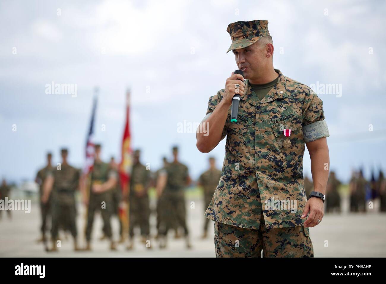 MARINE CORPS AIR STATION FUTENMA, OKINAWA, Japan – Lieutenant Colonel ...