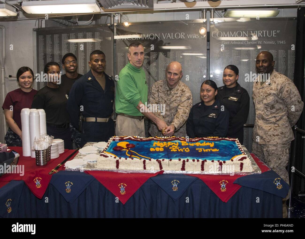 Commander fleet air western pacific hi-res stock photography and images ...