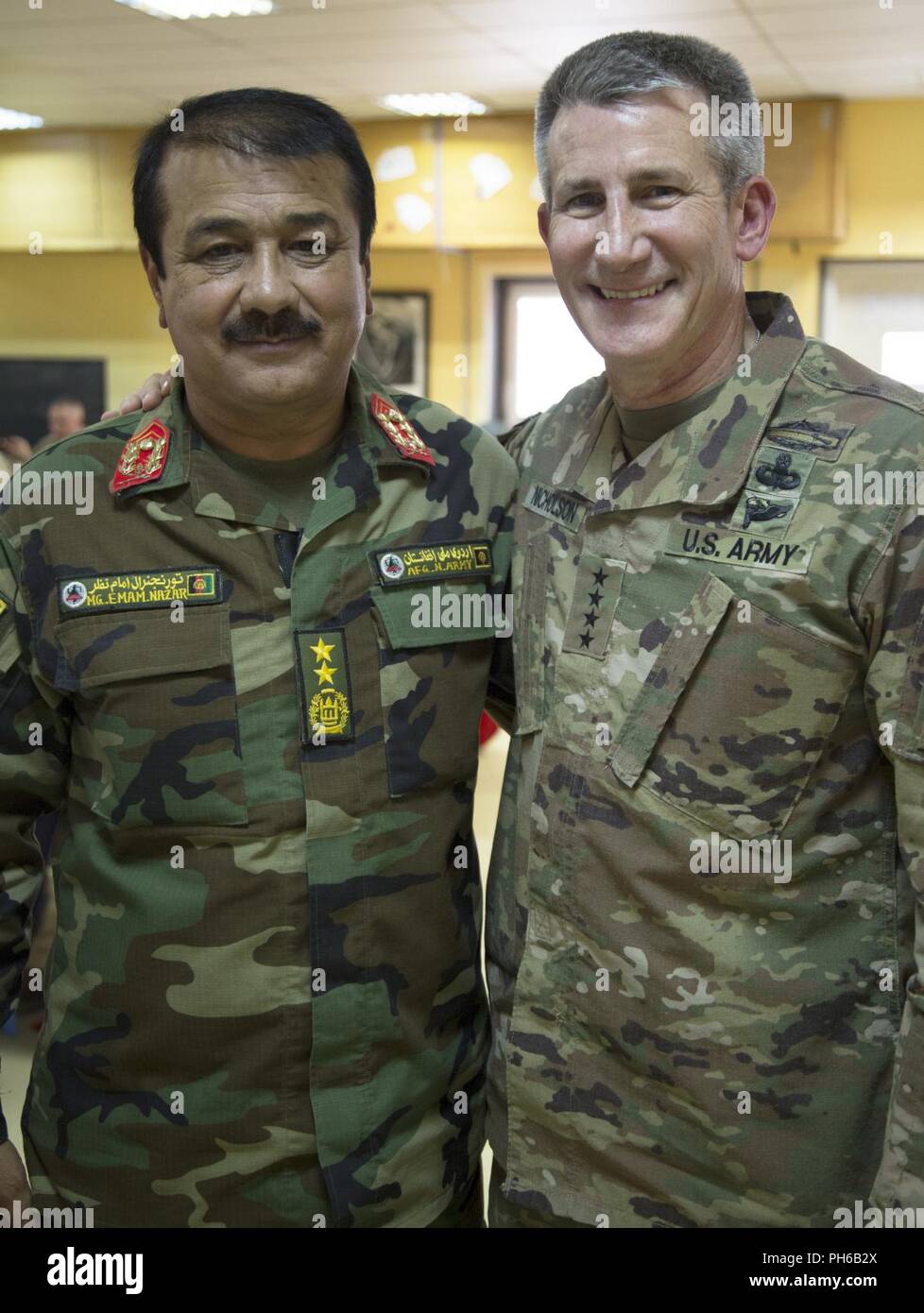 KANDAHAR, Afghanistan (June 30, 2018) -- U.S. Army Gen. John Nicholson ...