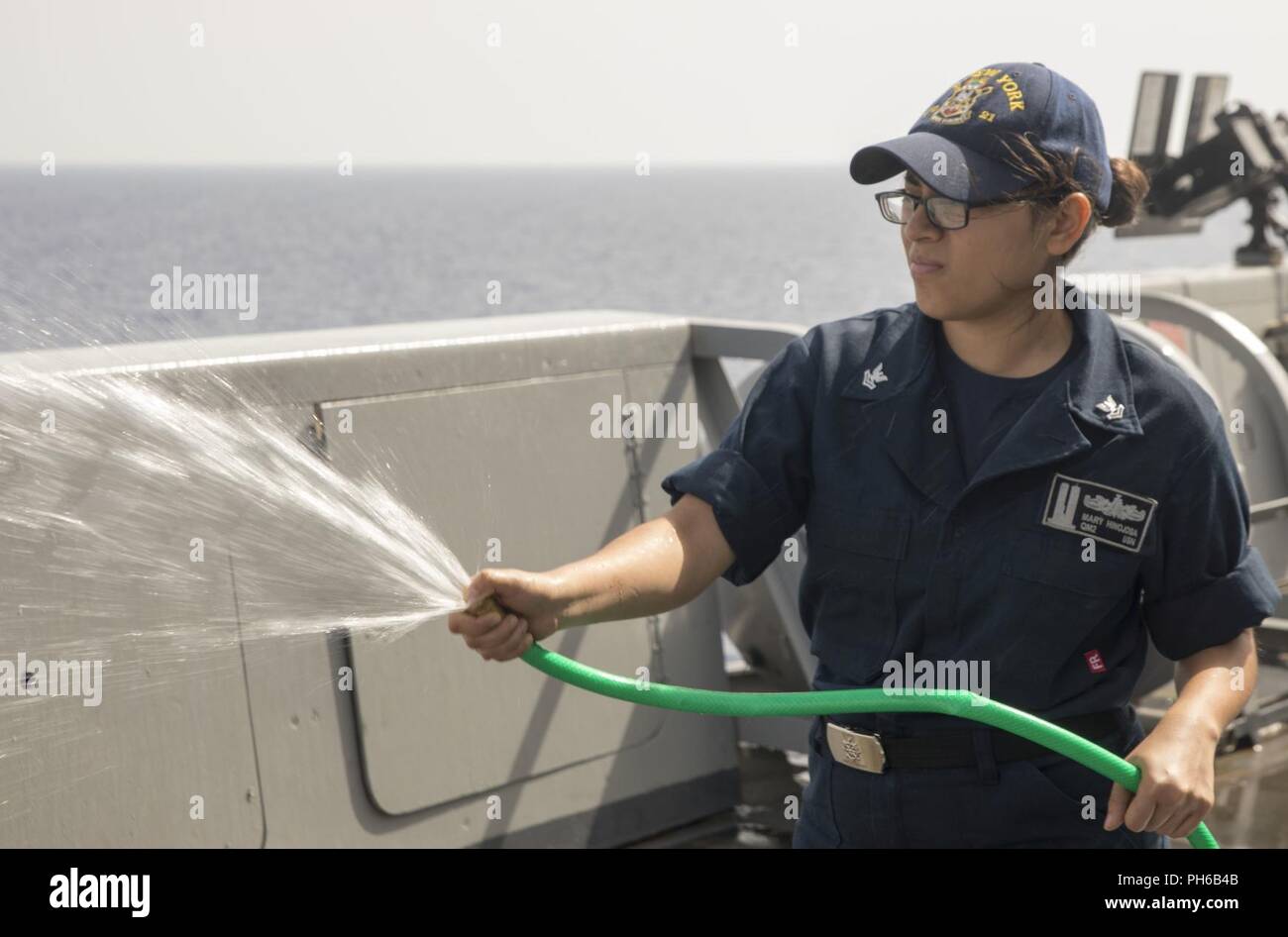 MEDITERRANEAN SEA (June 30, 2018) Quartermaster 2nd Class Mary Hinojosa ...