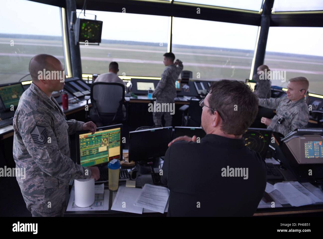 U.S. Air Force Master Sgt. Joshua Matias, 14th Operations Group air ...
