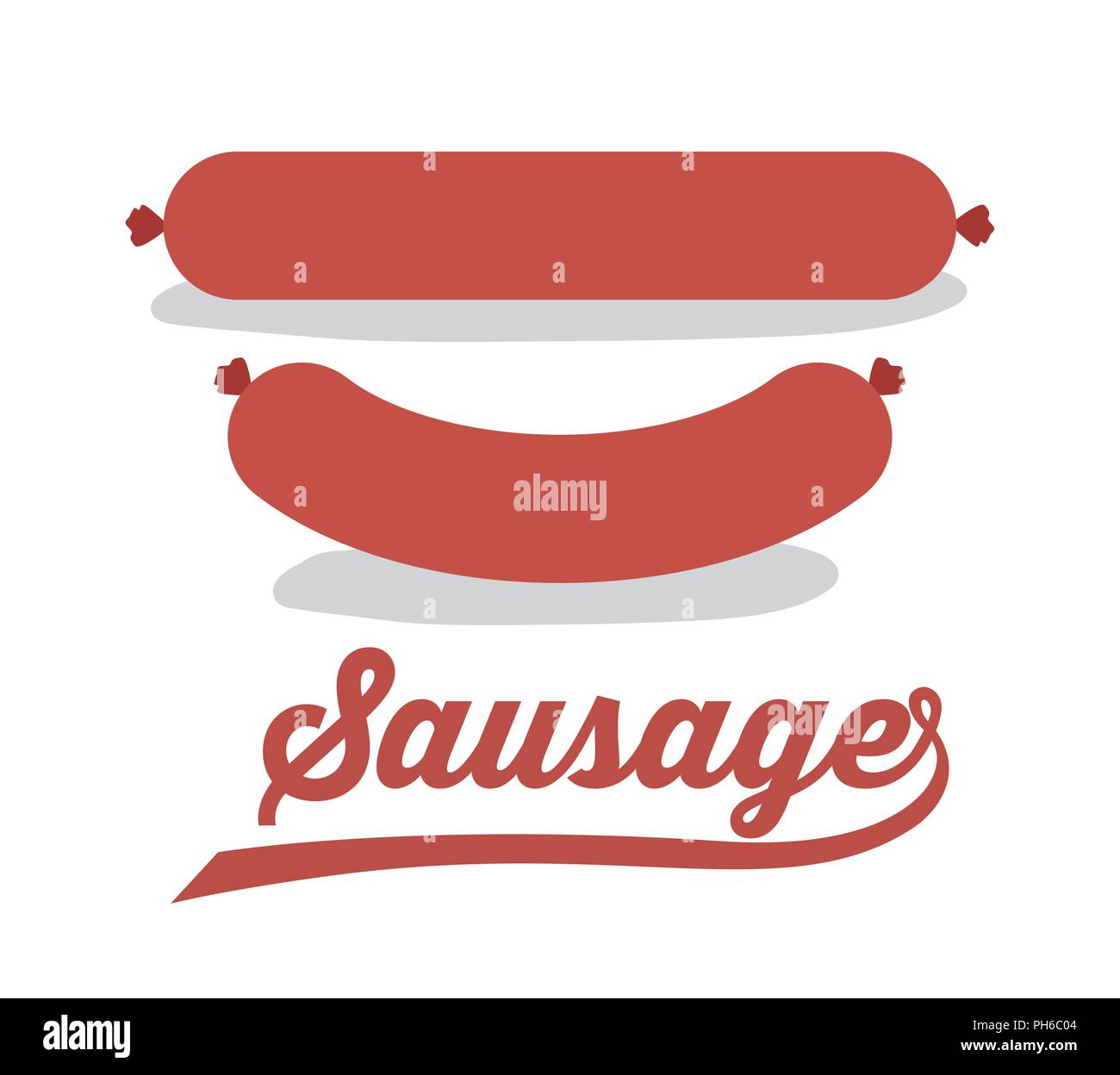 delicious sausage design Stock Vector Image & Art - Alamy