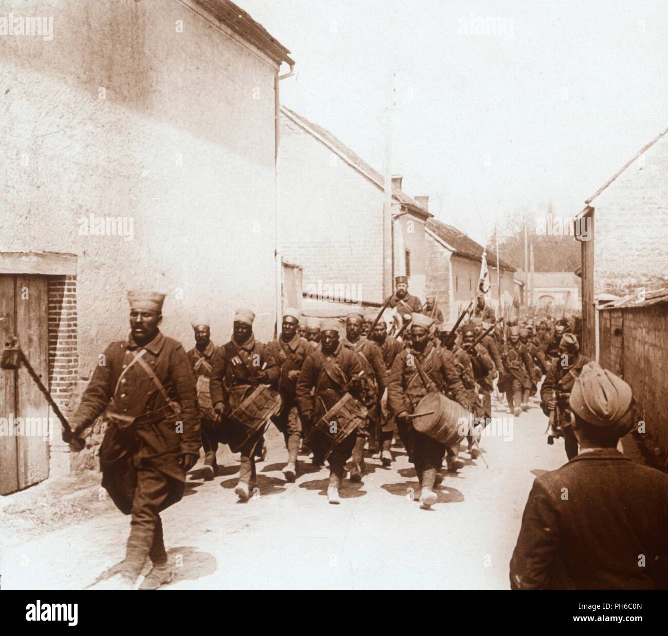 African troops ww1 hi-res stock photography and images - Alamy